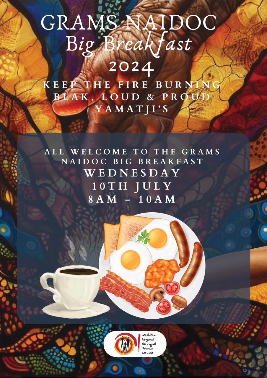 GRAMS Big Breakfast » Geraldton Regional Aboriginal Medical Service